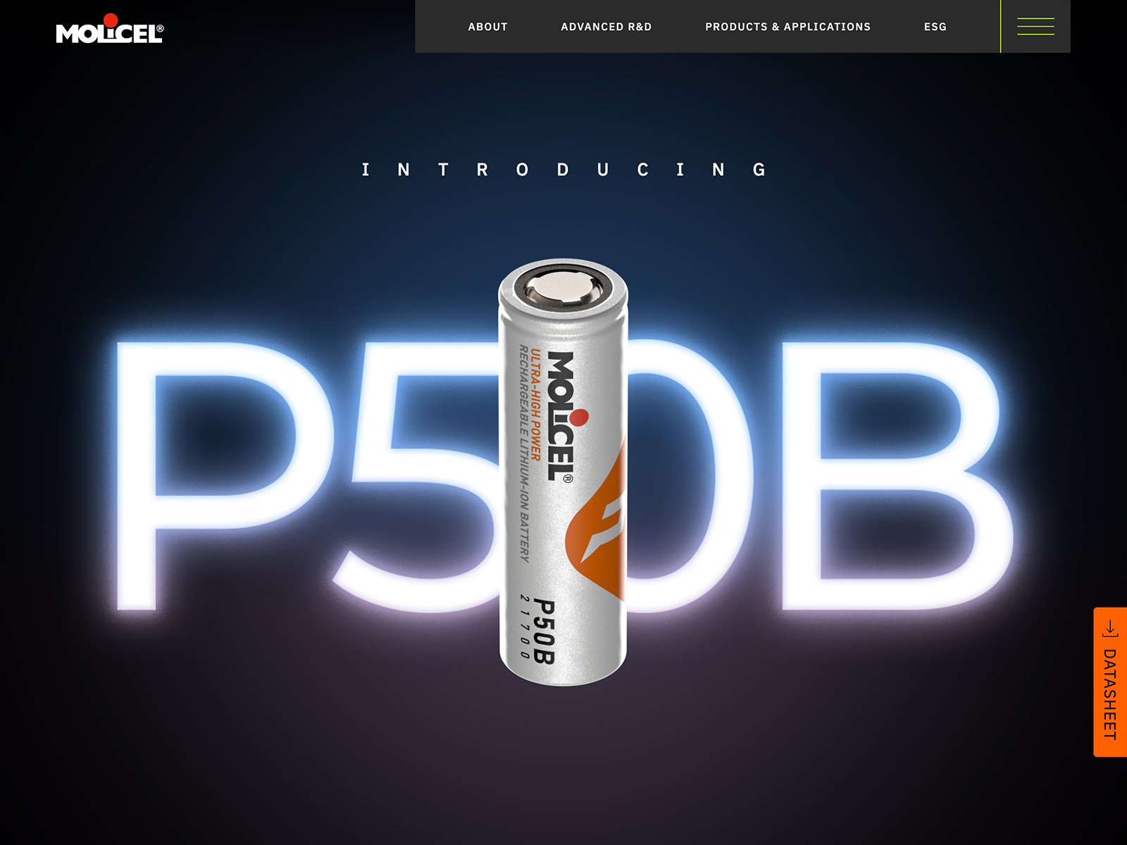 INR-21700-P50B - Molicel